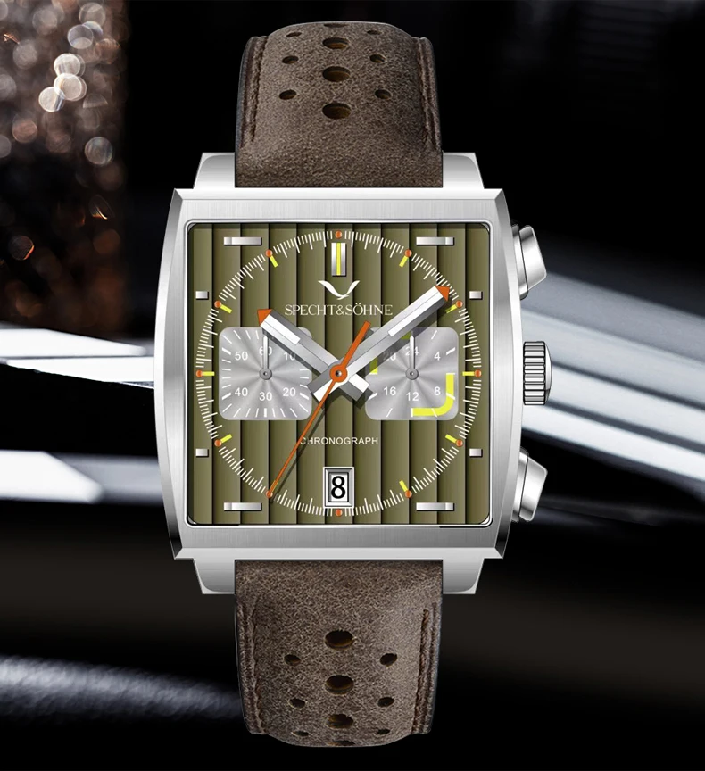 Specht & Söhne SP0009-7 Color Dial Chronograph Watch Review